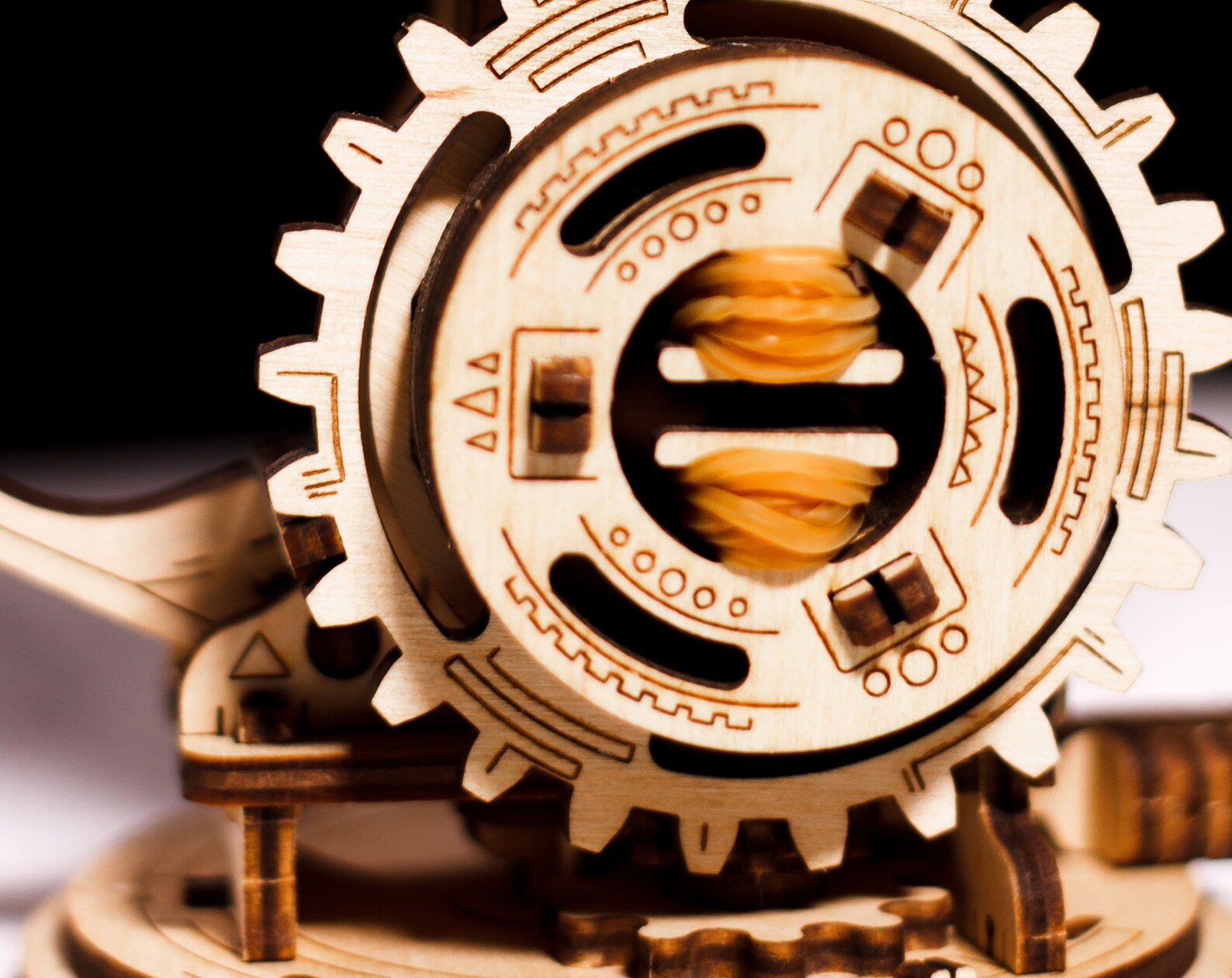 3d Mechanical Wooden Model Kit Kinetic Globe 3D Puzzle for - Etsy