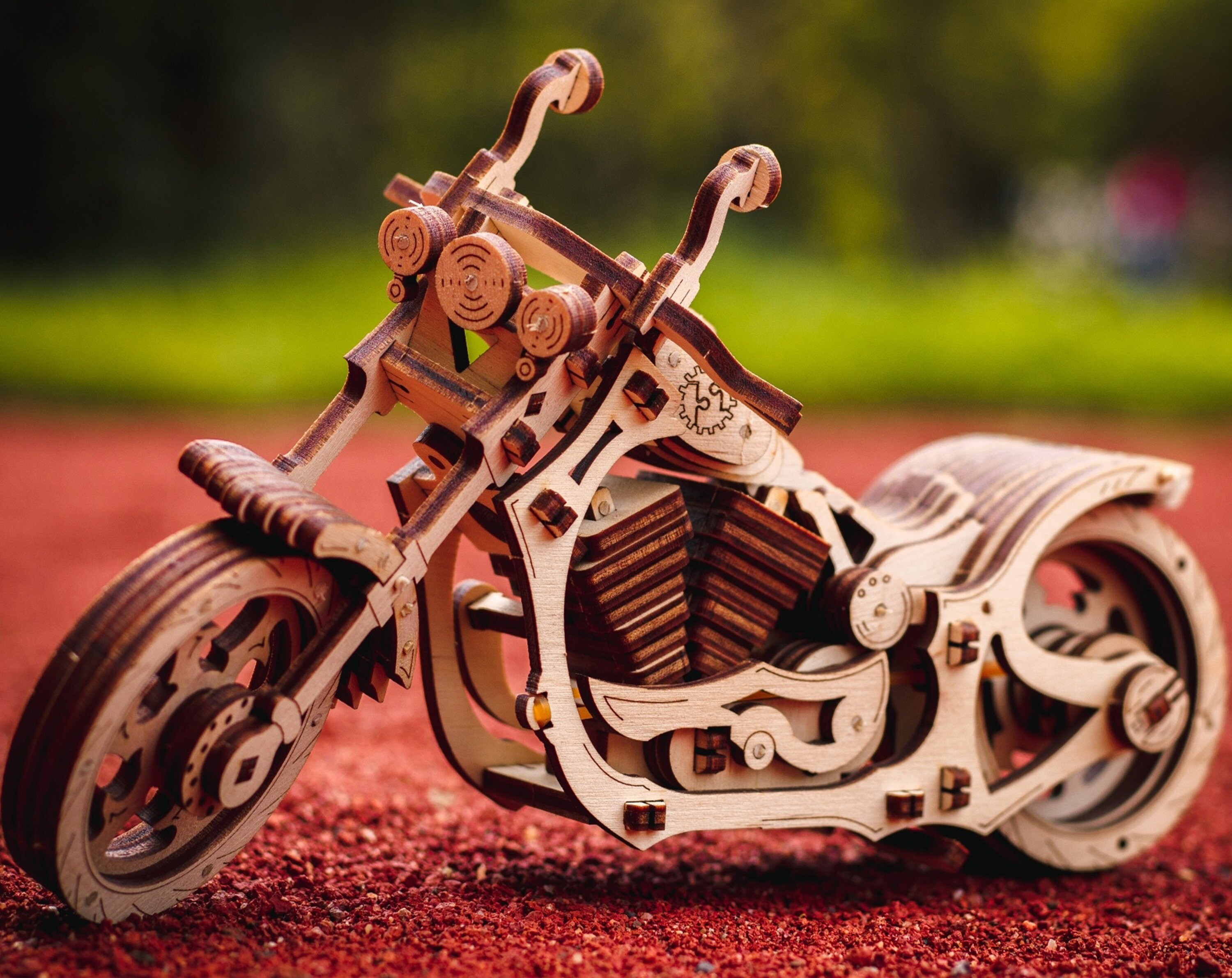 Mechanical Model Kit 3d Wooden Puzzle for Adults Motorcycle - Etsy