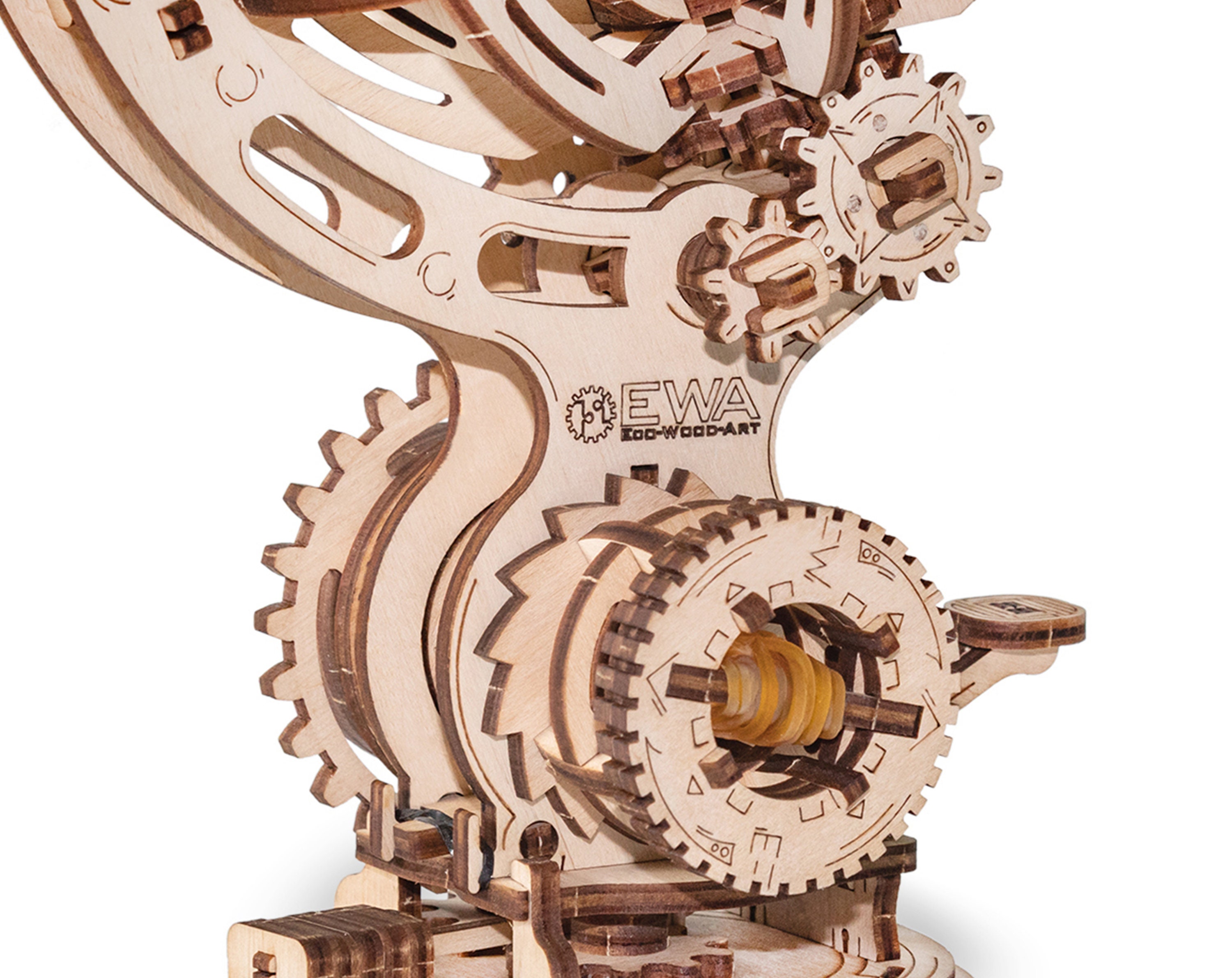 3d Mechanical Wooden Model Kit Kinetic Globe 3D Puzzle for - Etsy