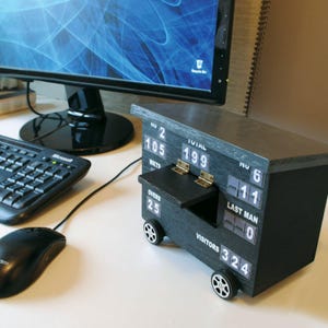 Cricket Scoreboard Desk Tidy | Authentically Designed | Store Phones ...