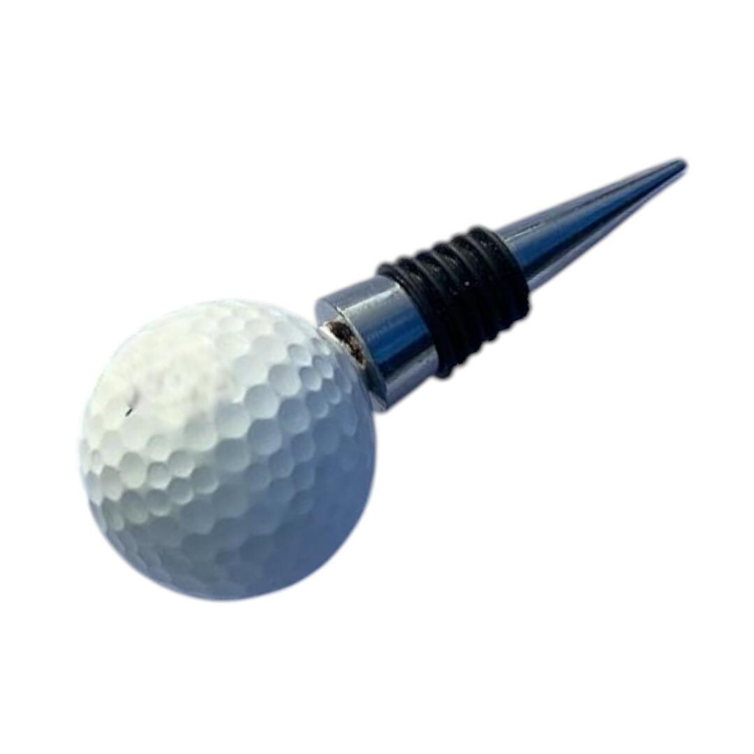 Sportgiftz - Golf Ball Wine & Spirits Bottle Stopper | Genuine ...