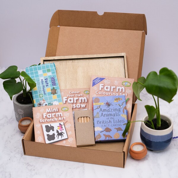 Kids Activity Box - Etsy