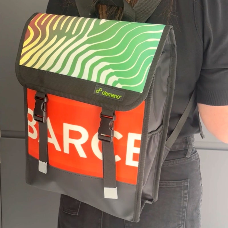 Recycled Backpack - Etsy