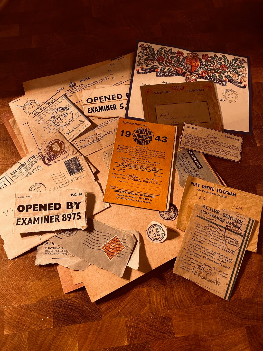 Journal Kit WW2 Ephemera, Digital Copies of Original Documents ...