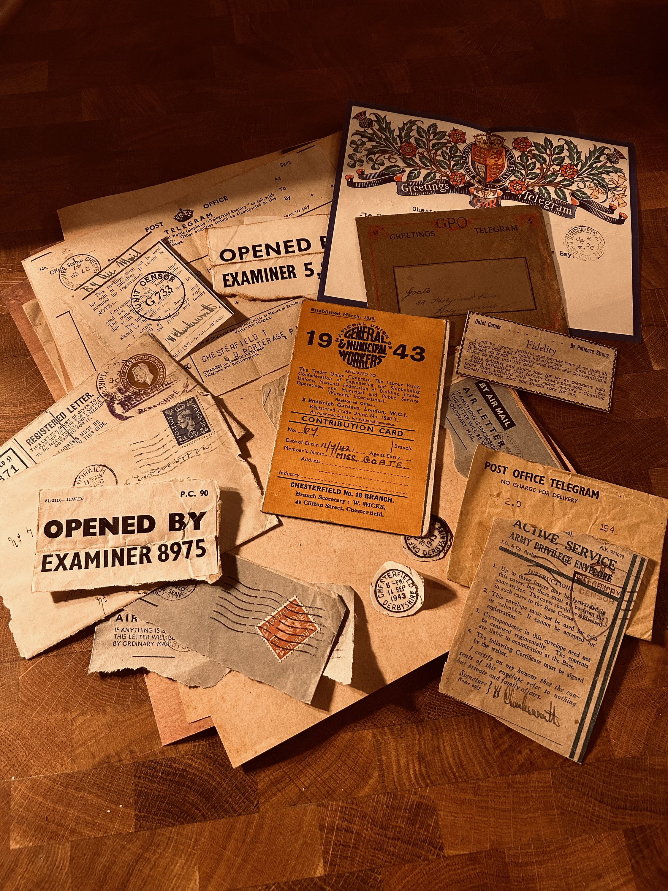 Journal Kit WW2 Ephemera, Digital Copies of Original Documents ...