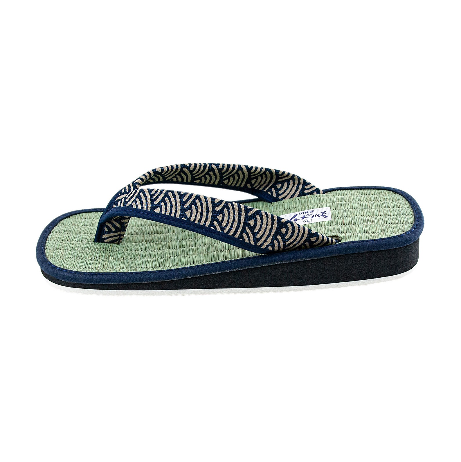 Japanese Tatami Sandals | Seigaiha Rice Straw Zori | Traditional Geta ...