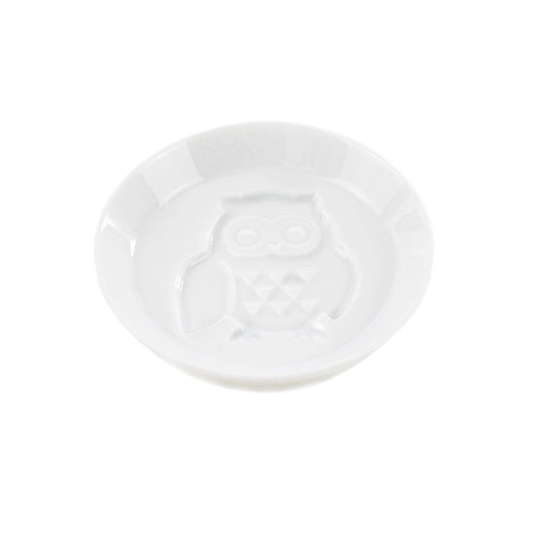 White Ceramic Japanese Dip Sauce Dish | Small Soy Sauce Bowl | Sushi ...