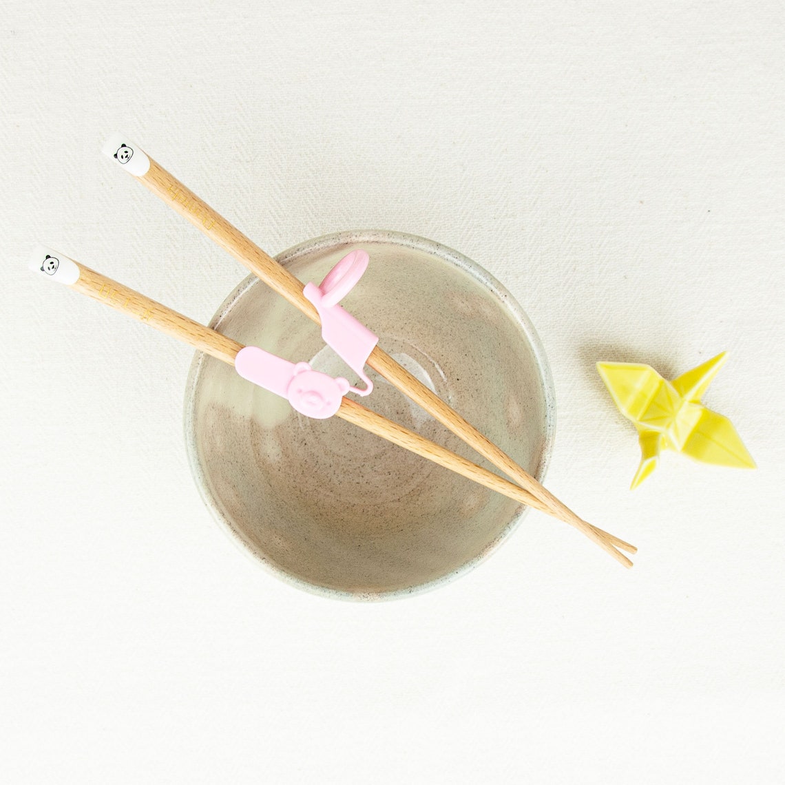 Personalized Kids Chopsticks | Wooden Training Chopsticks With Helper ...