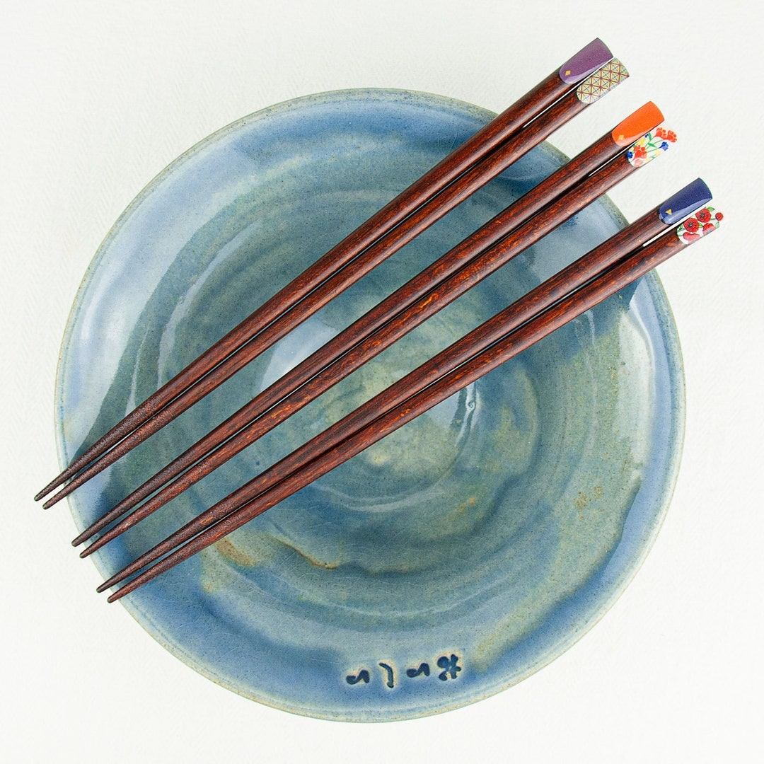 Personalized Engraved Chopsticks | Retro Japanese Design | Custom ...