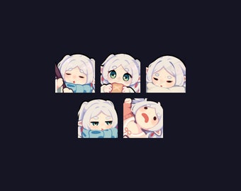 P2U Sousou No Frieren Emotes / Twitch & Discord - Etsy