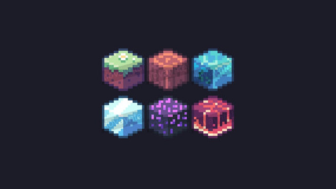 P2U Pixel Cube Badges / Twitch & Discord - Etsy