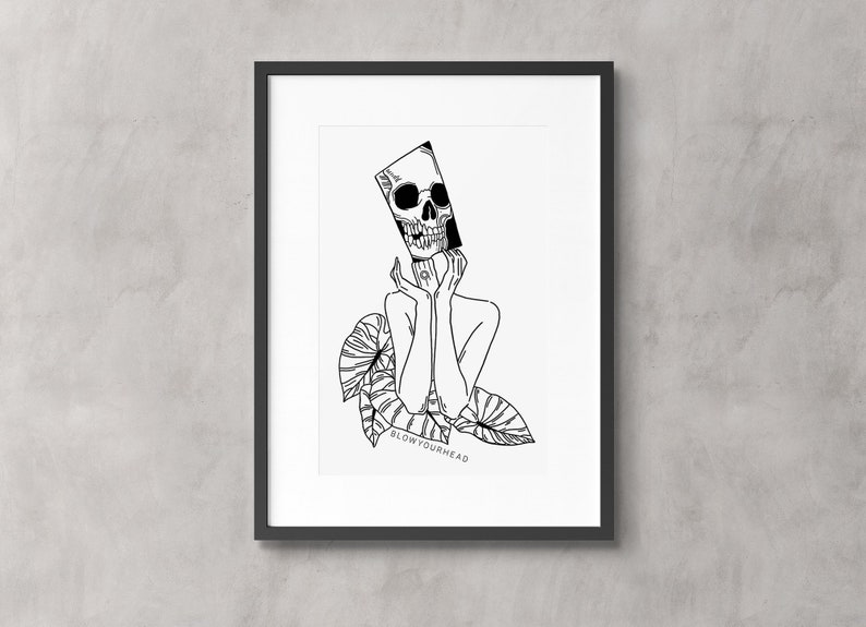 Overthinking printable Wall Art, Think Wall Art Print, Minimalistic ...