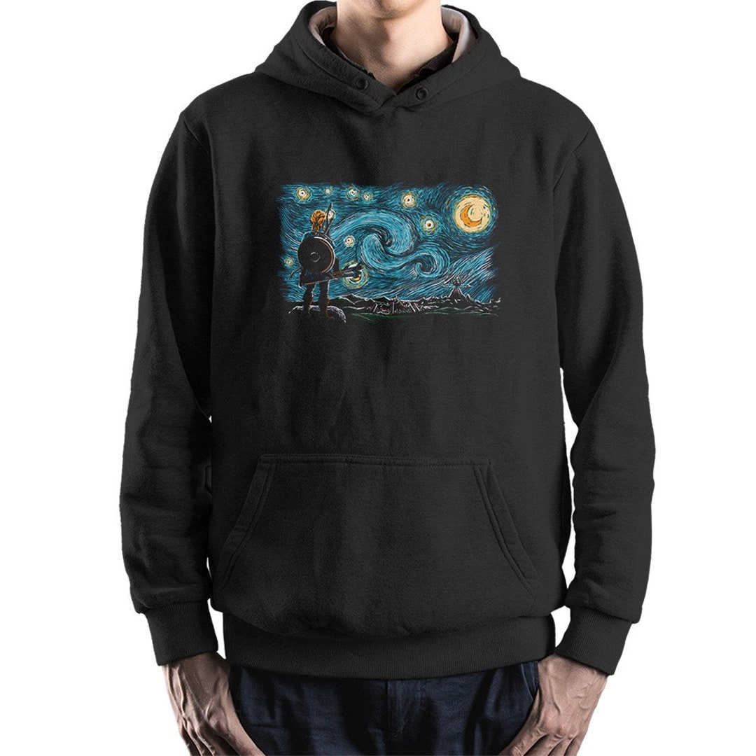 The Legend of Zelda Starry Night Hoodie and Sweatshirt, Vincent Van ...