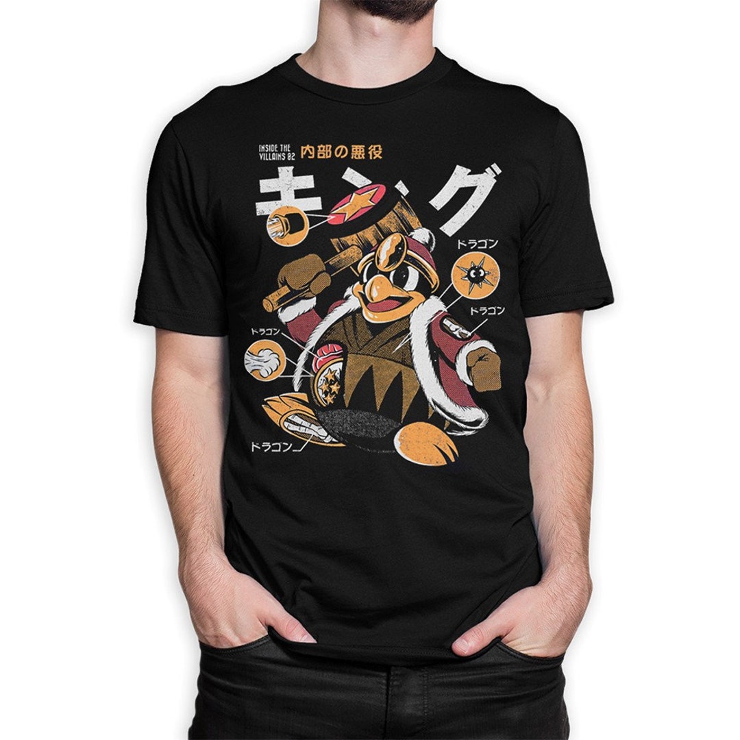Kirby King Dedede Art T-shirt / Men's Women's Sizes / Cotton Tee wra ...