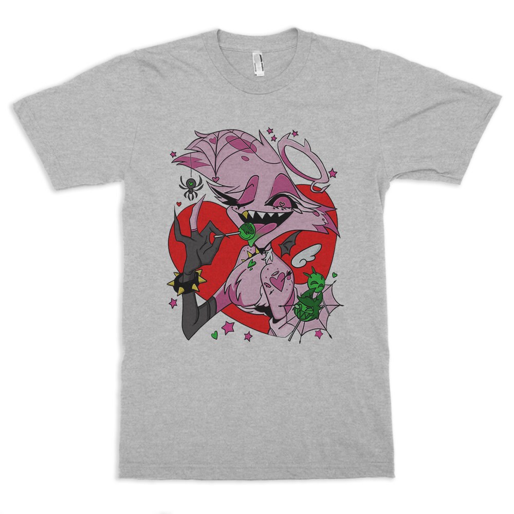 Hazbin Hotel Angel Dust T-shirt / Men's Women's Sizes - Etsy UK