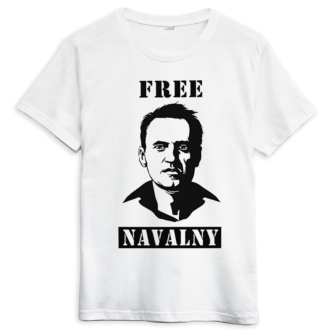 Free Alexei Navalny T-shirt / Men's Women's Sizes / Cotton Tee NAV ...