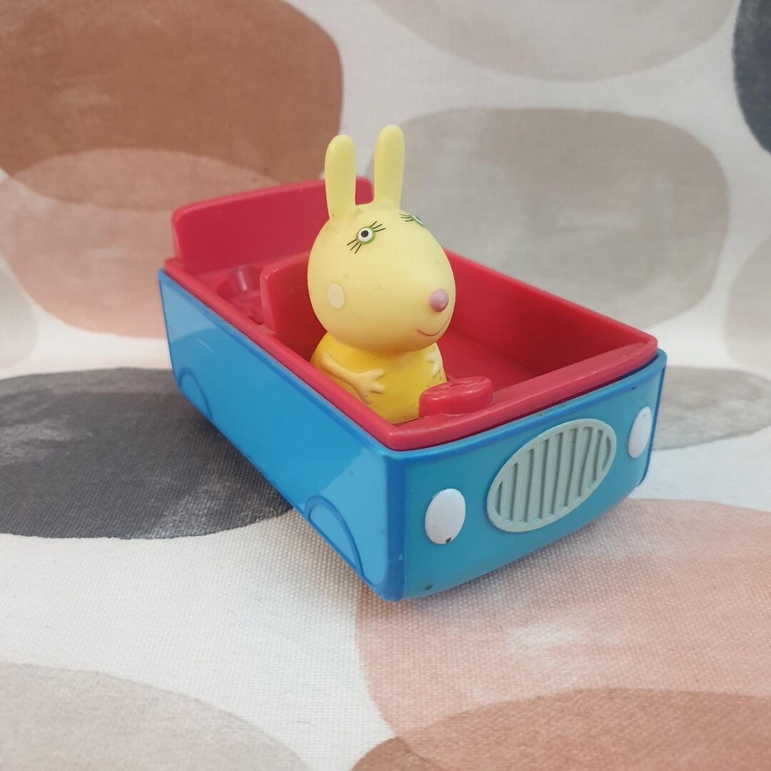 Peppa Pig Miss Rabbits School Bus B3 Vehicle Toy - Etsy