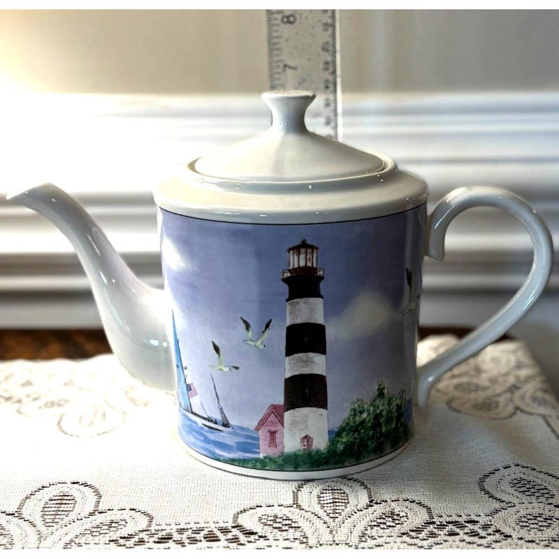 Beach Teapot - Etsy