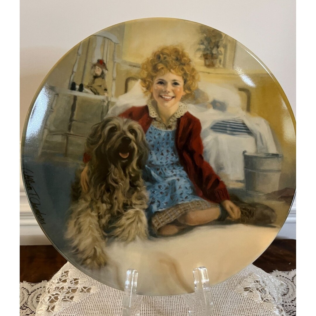 Vintage, 1982, Knowles, Exclusive, Annie and Sandy, Numbered, Collector ...