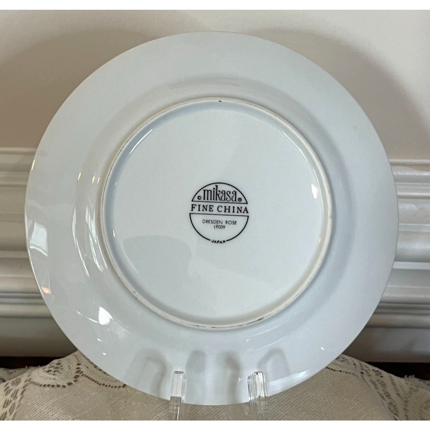 Vintage, Mikasa, Dresden Rose, Dinner Plates, Set of 2, Excellent. - Etsy