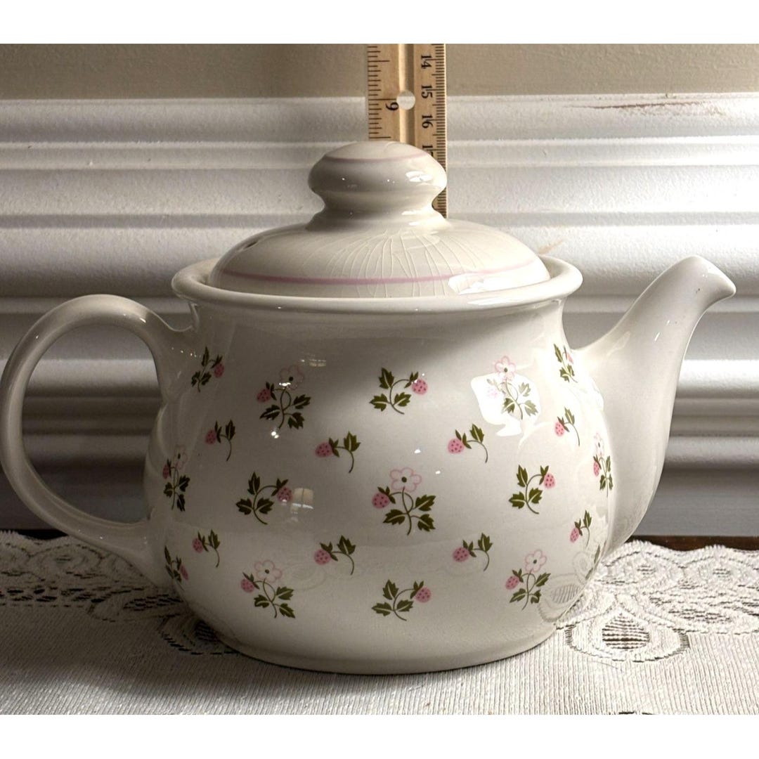 Vintage, Sadler, Springtime, 4 Cup, Teapot, 3872, Petite Flowers ...