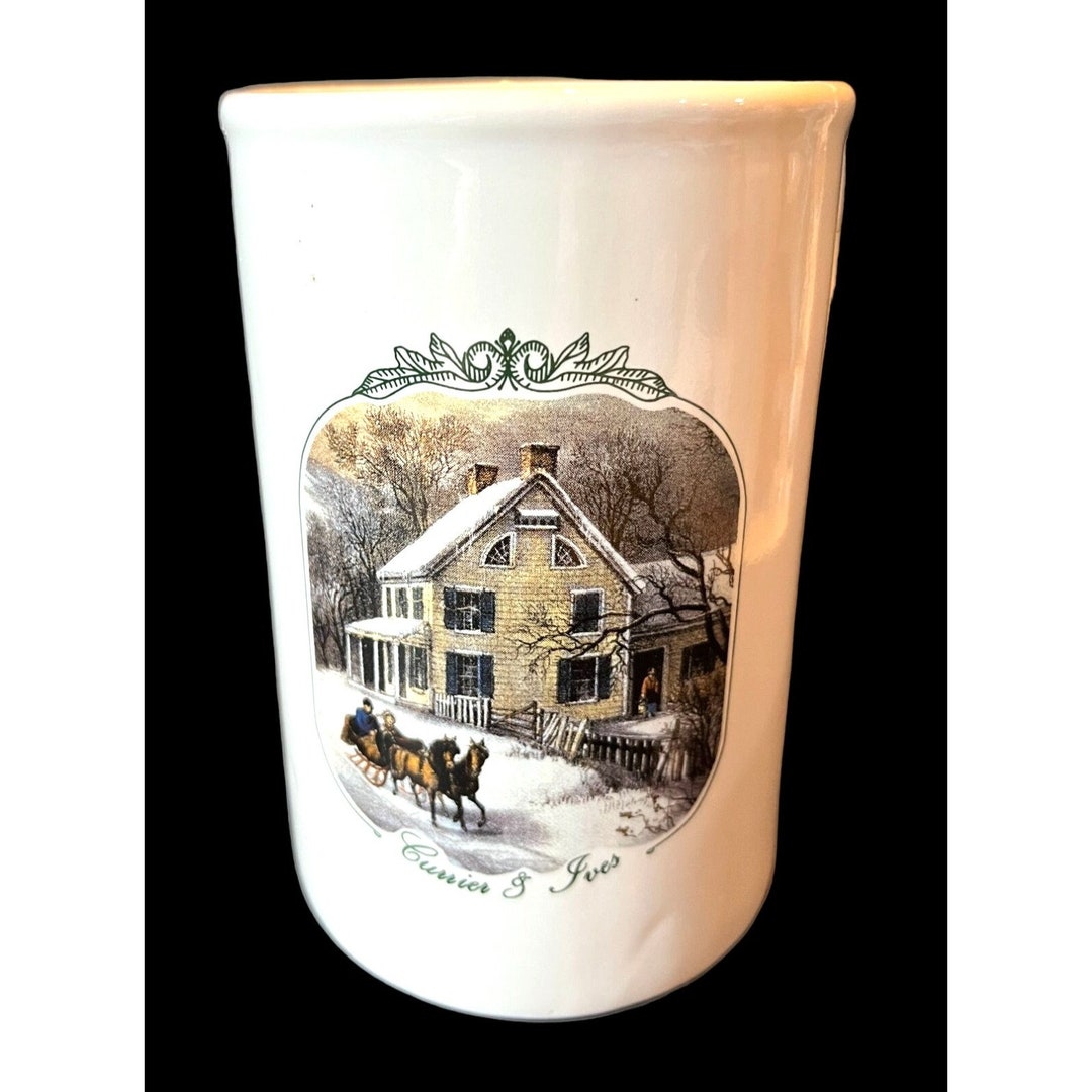 Vintage 2001 Currier and Ives NY Museum of the City of New York. Four ...