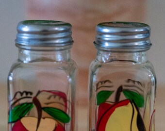 Hand Painted Salt and Pepper Shakers - Etsy