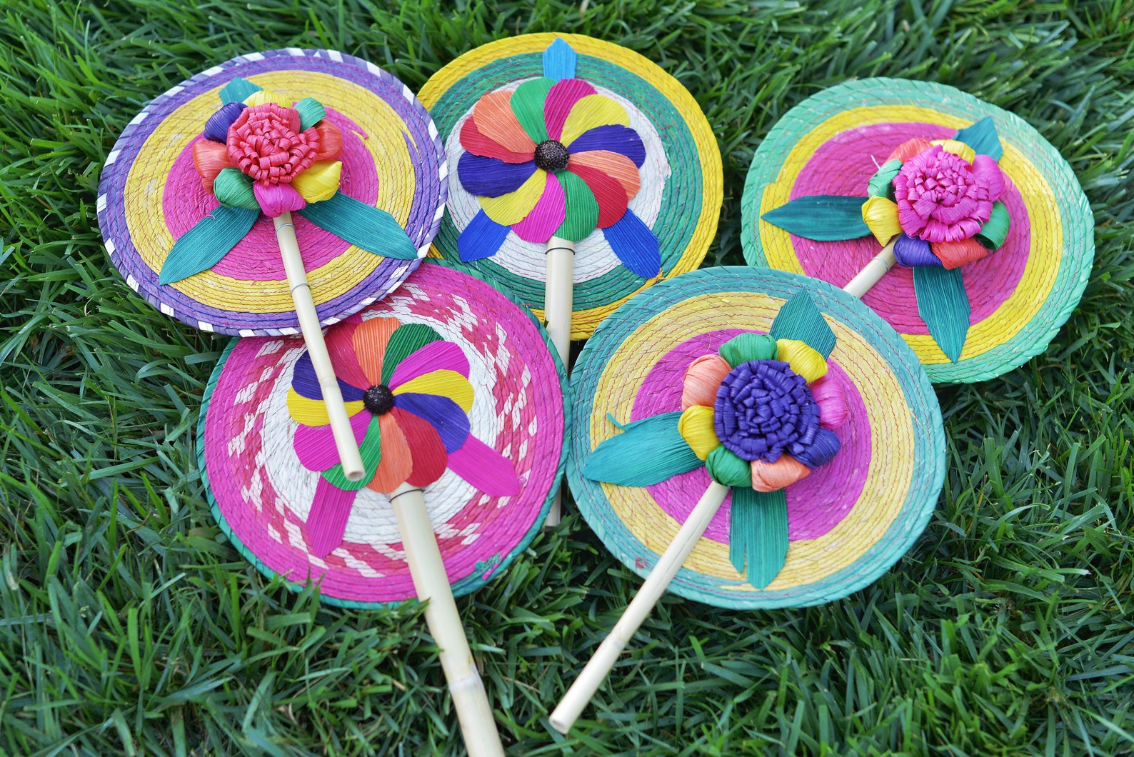 Mexican Hand Fan - Etsy