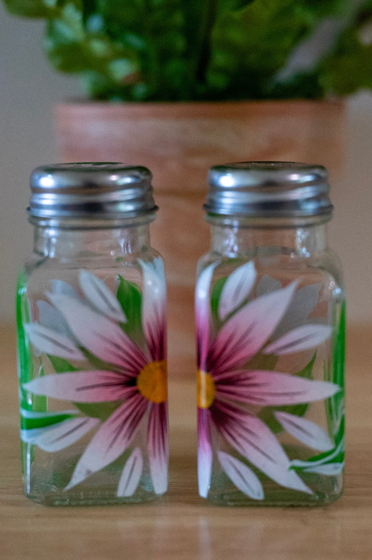 Hand Painted Salt and Pepper Shakers - Etsy