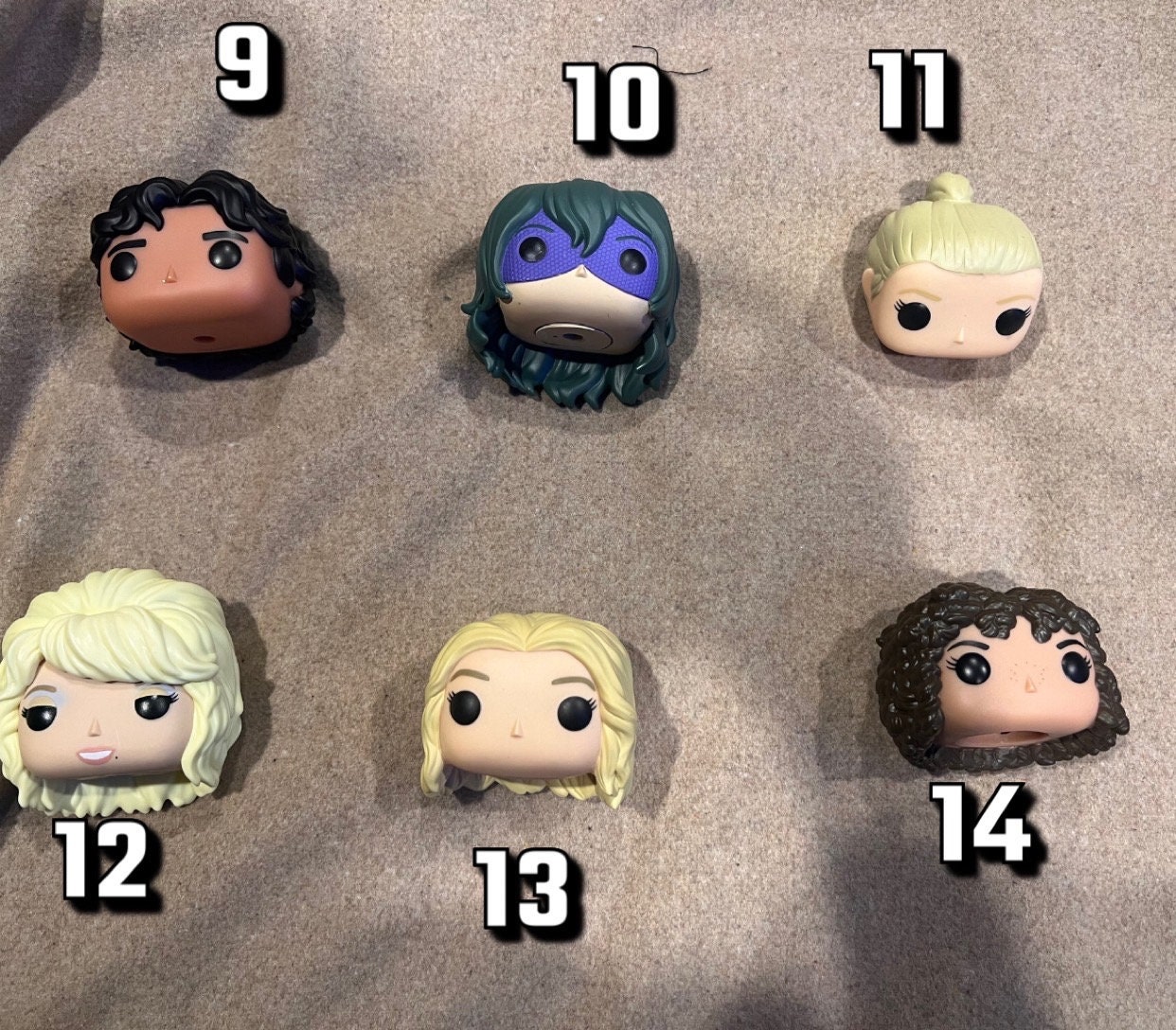 Funko Pop Heads - Etsy