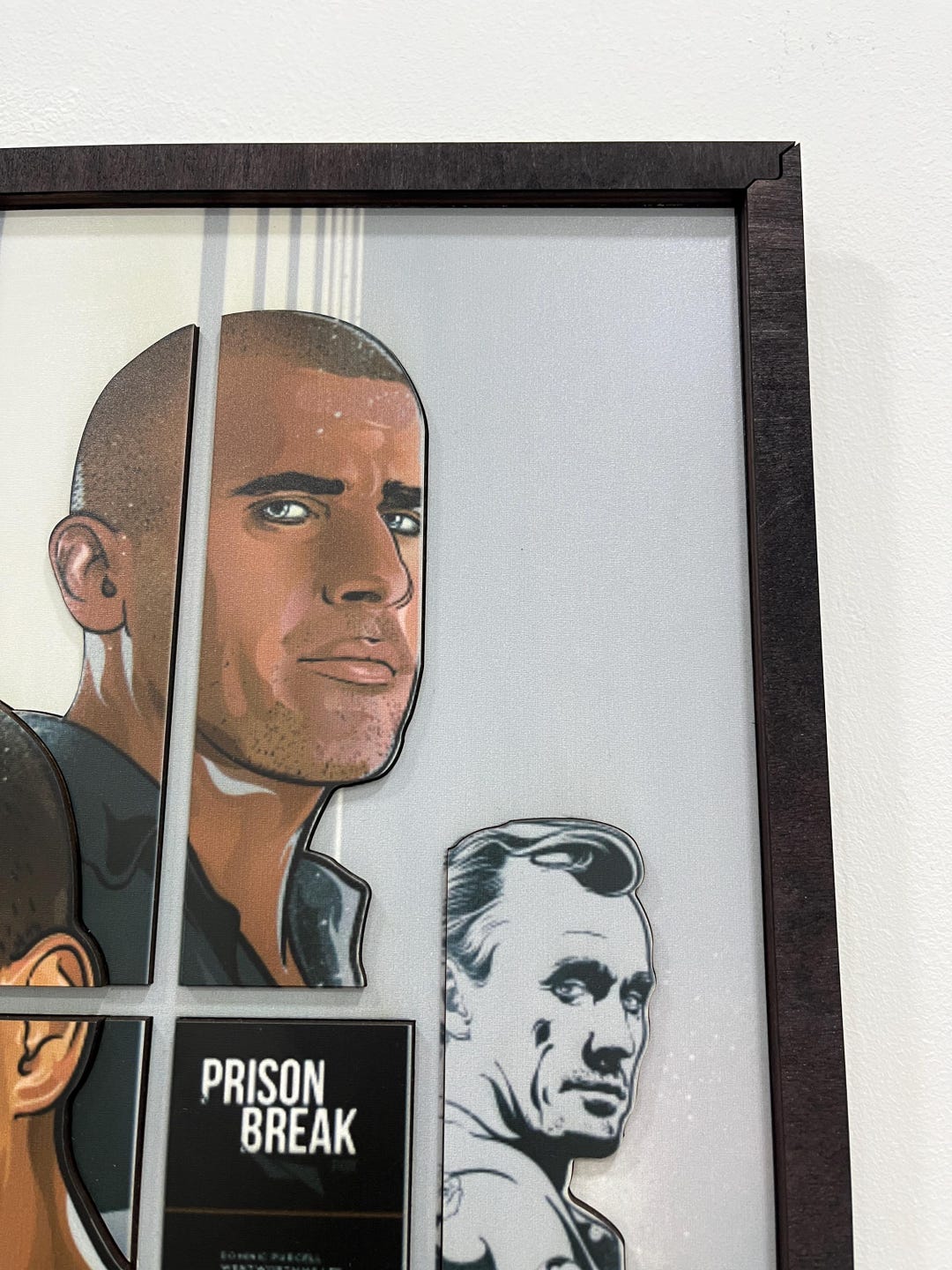 Prison Break 3D Poster – Laser Cut Wall Art – Michael Scofield – TV ...