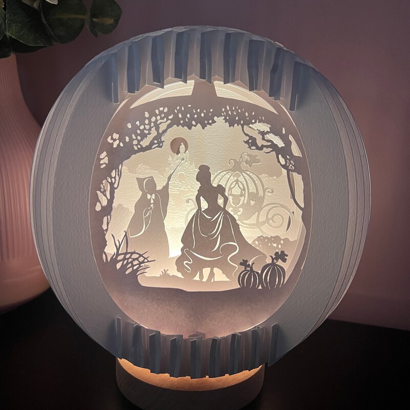 Cinderella Lamp - Etsy