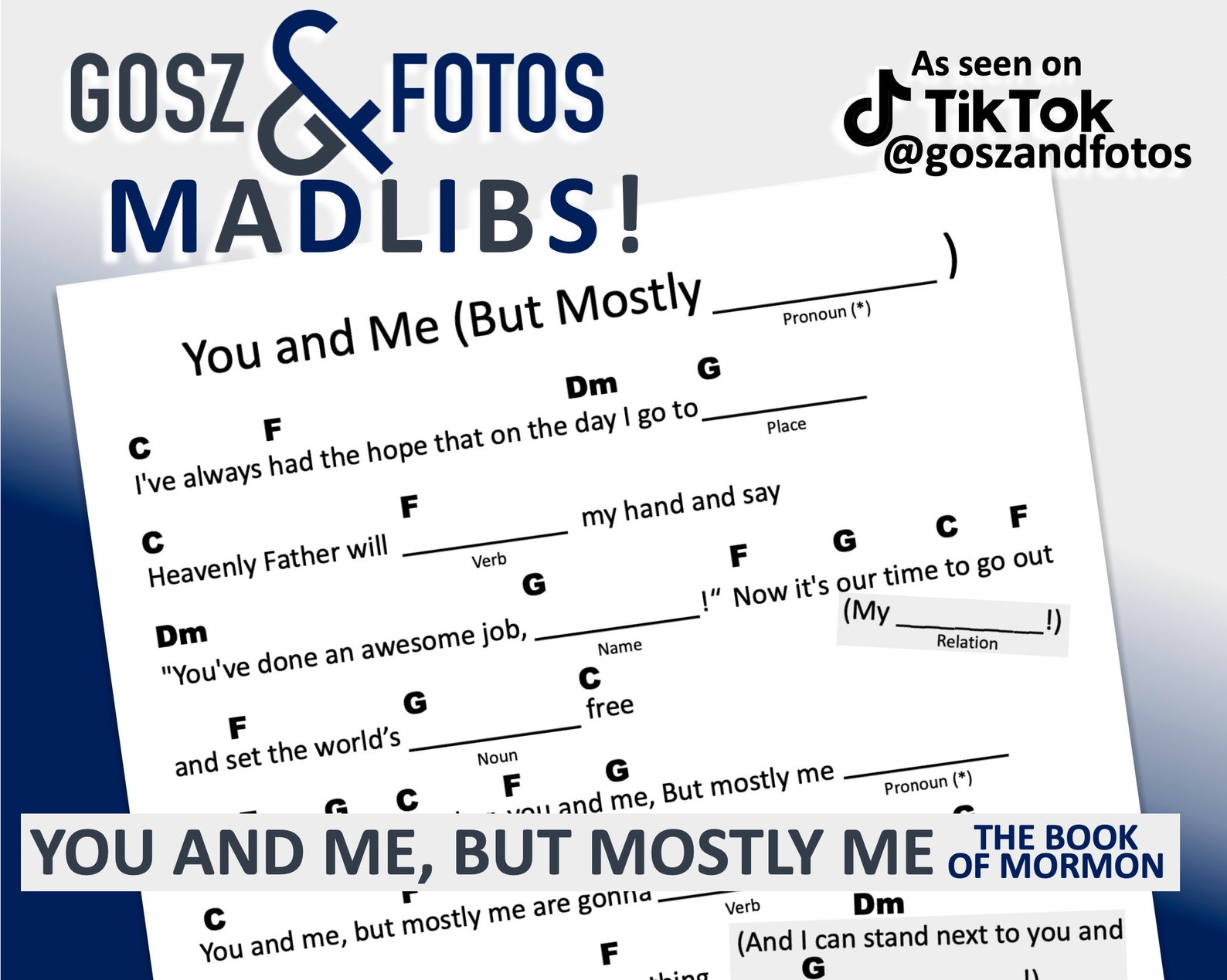 You and Me (but Mostly Me) Madlib - Etsy
