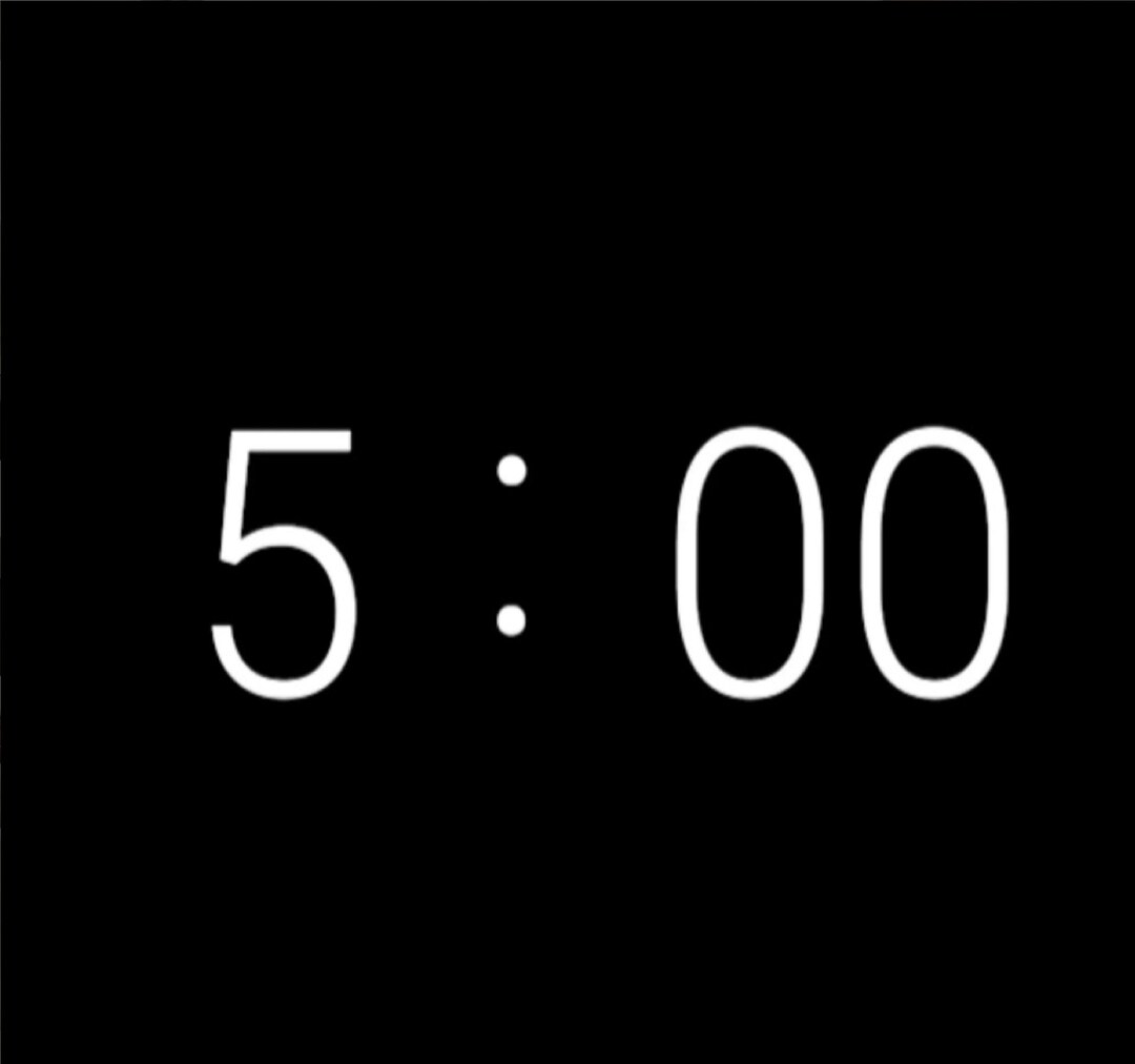 Countdown Tool Digital Product That Counts Down From 5 - Etsy