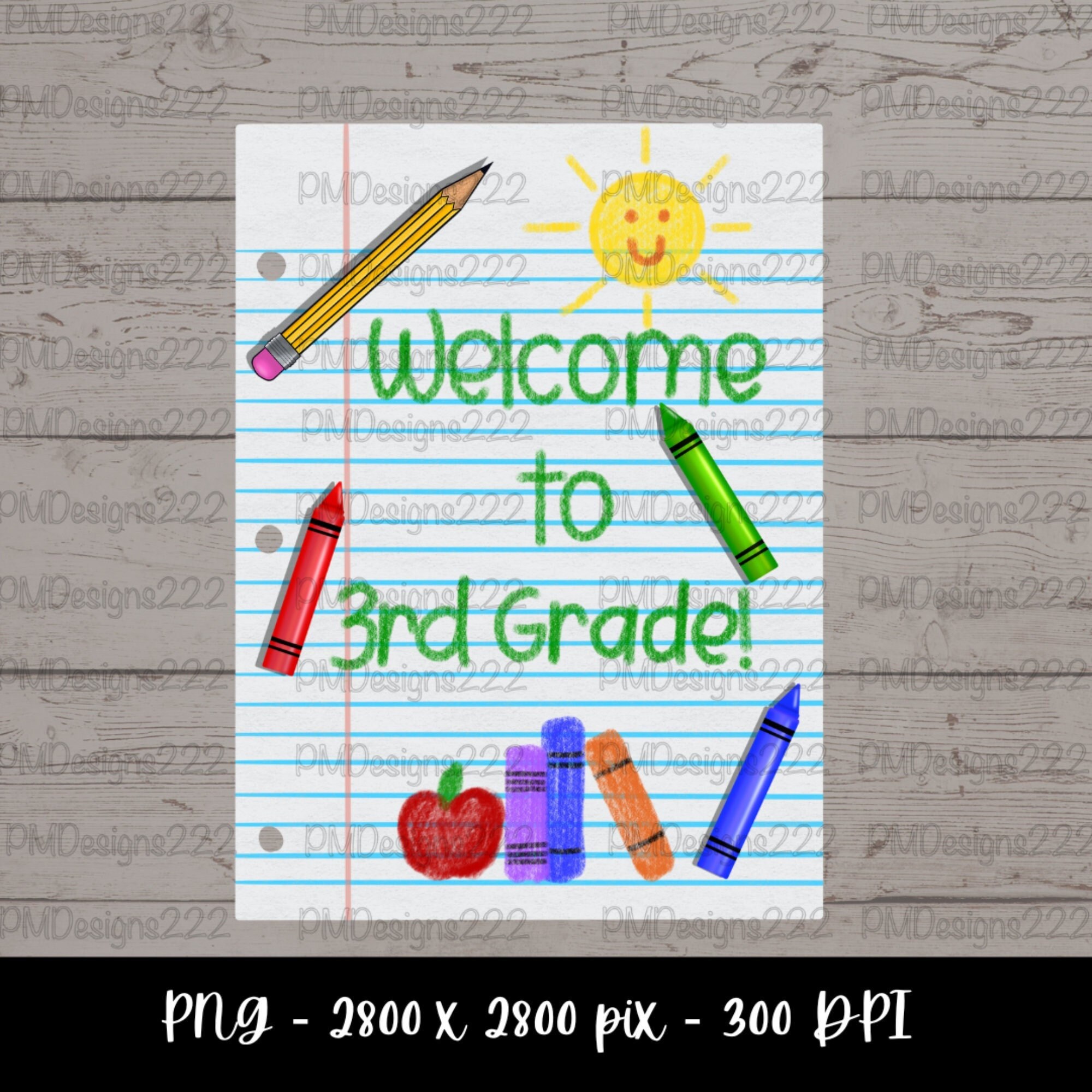 Back to School Sign Printable, Back to School Flyer, Welcome to 3rd ...