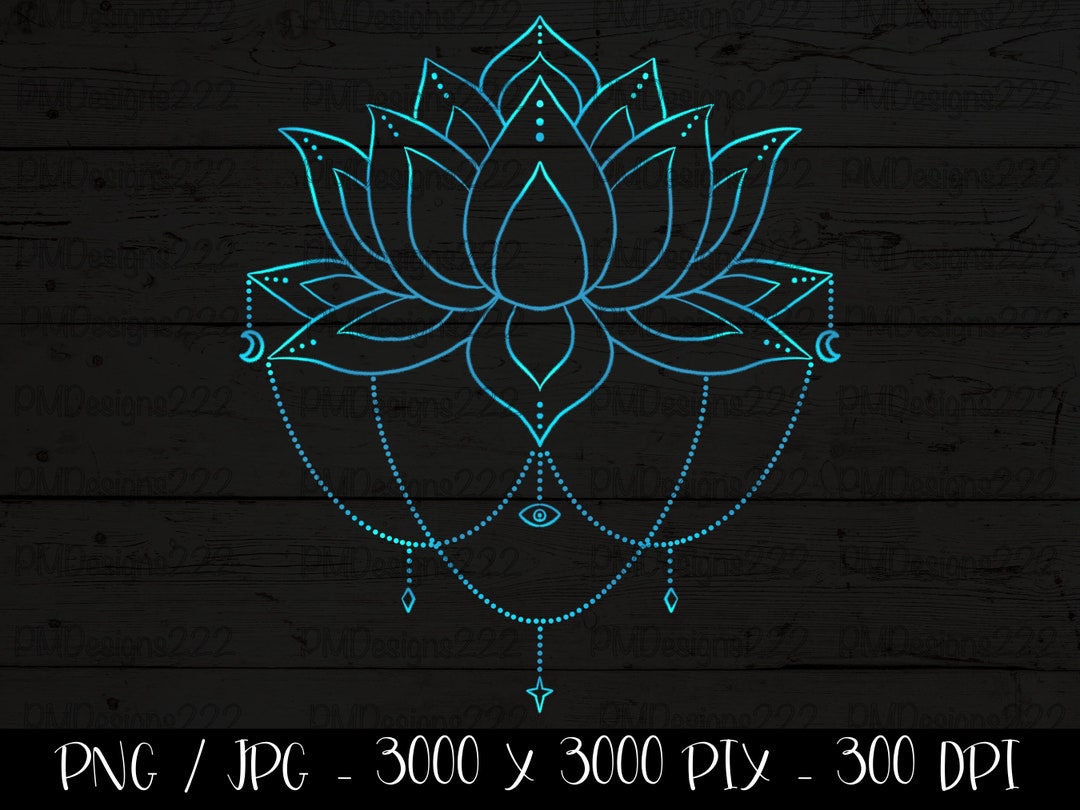 Blue Lotus Flower Png, Minimalist Lotus Png, Lotus Png, Lotus Flower ...