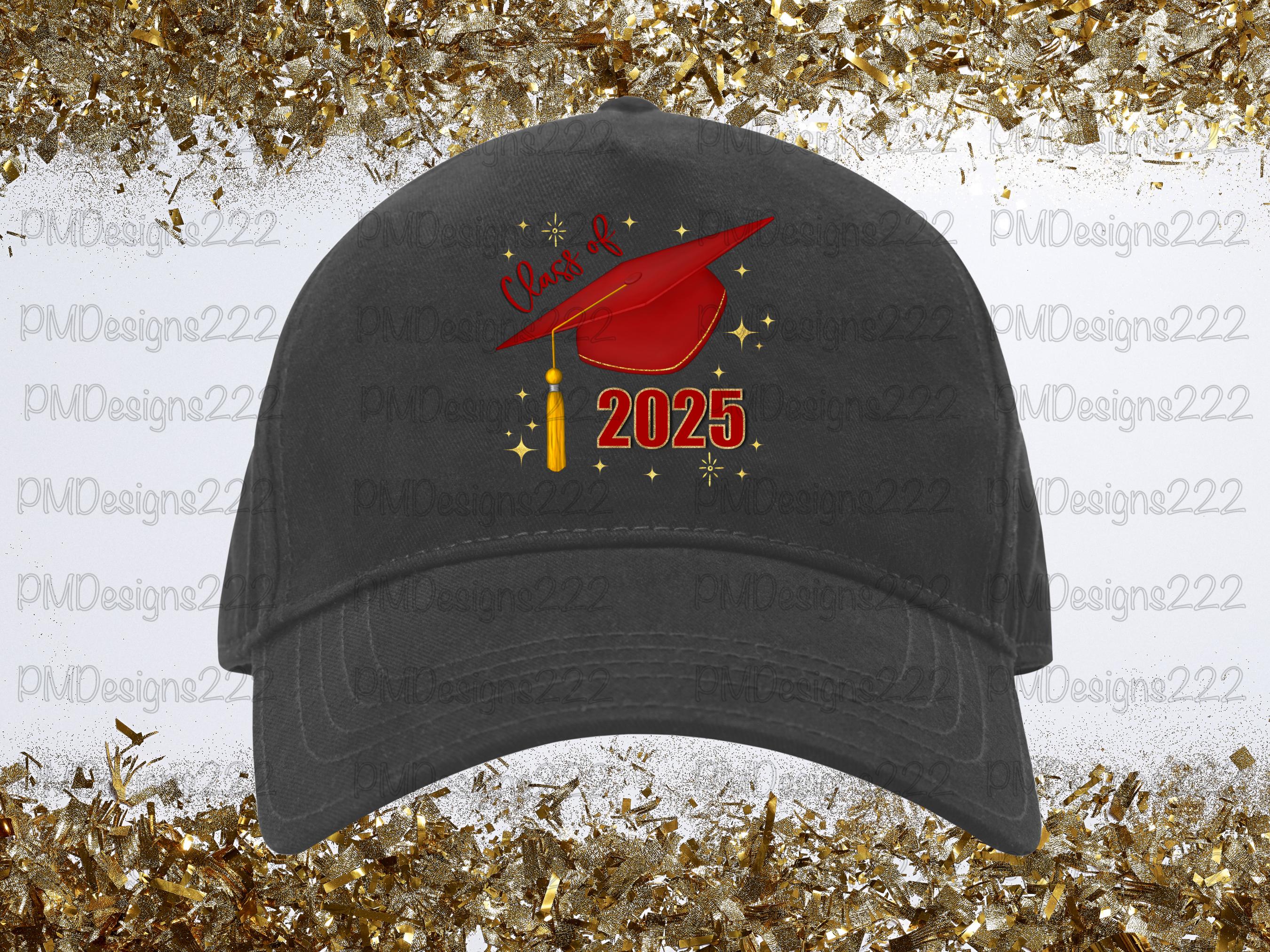 Red Class of 2025 Png, Senior 2025 Png, Graduation 2025 Sublimation ...