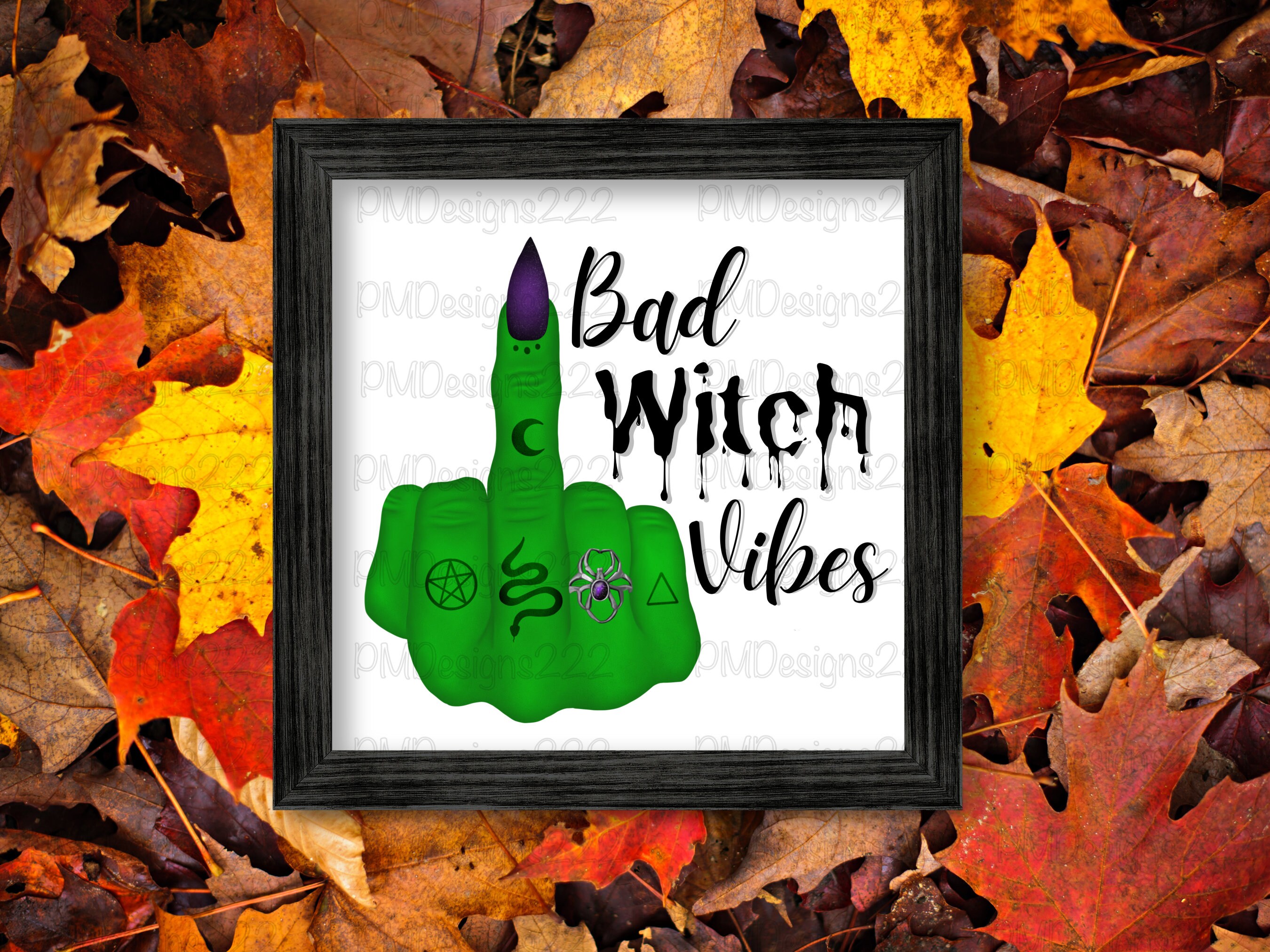 Bad Witch Vibes Png, Witch Hand Png, Halloween Clipart, Witch Clipart ...