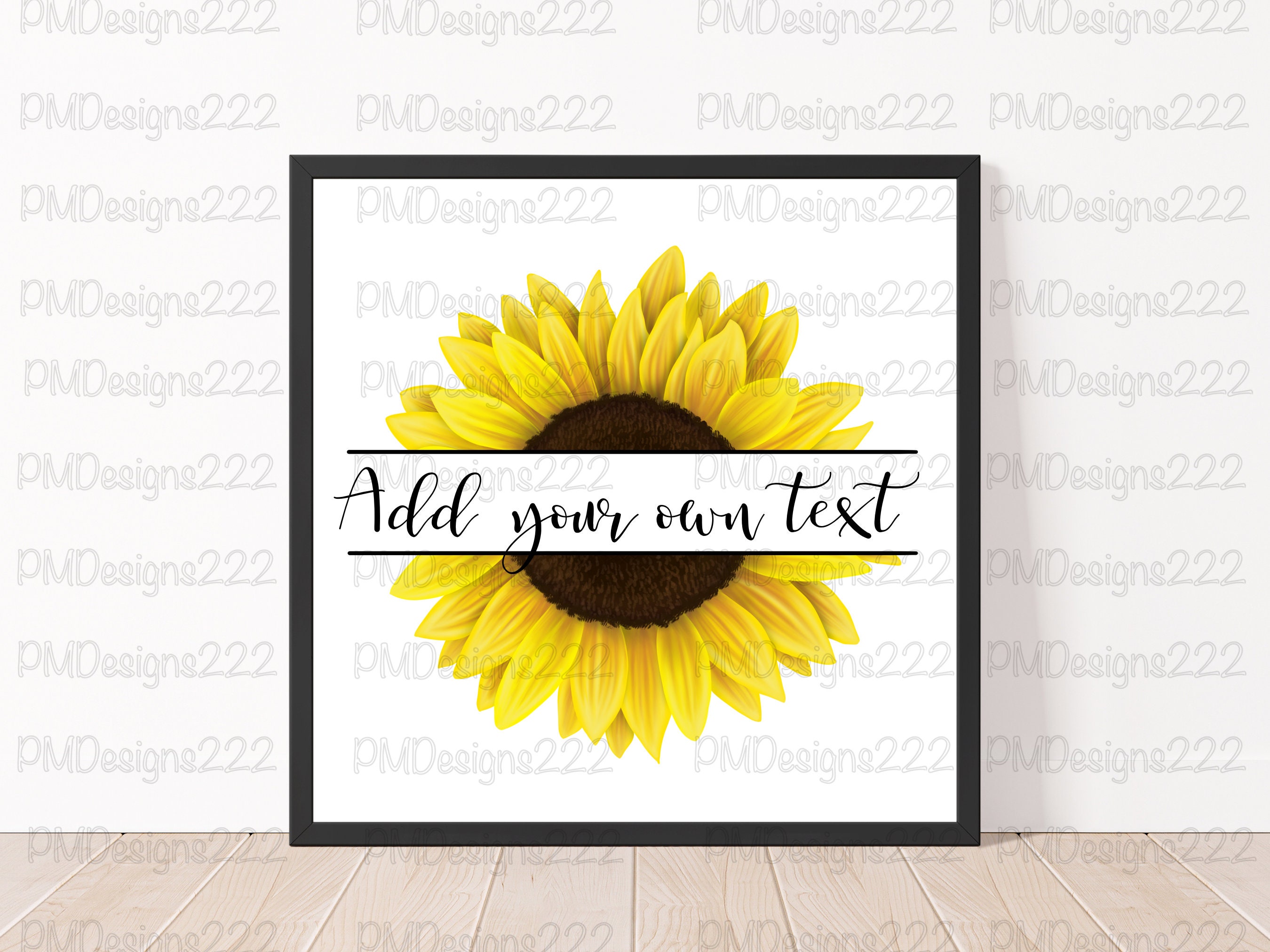 Sunflower Png for Sublimation, Sunflower Clipart, Hand Drawn Sunflower ...