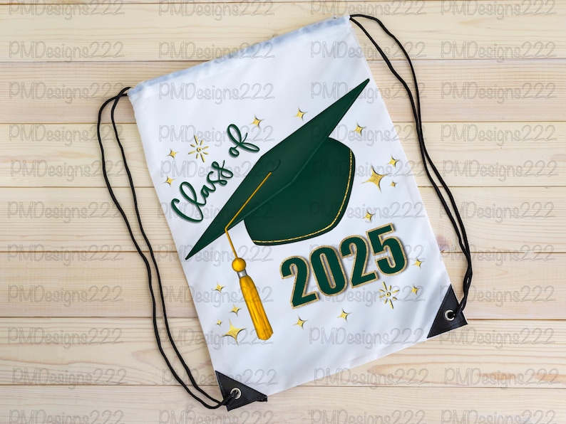 Green Class of 2025 Png, Senior 2025 Png, Graduation 2025 Sublimation ...