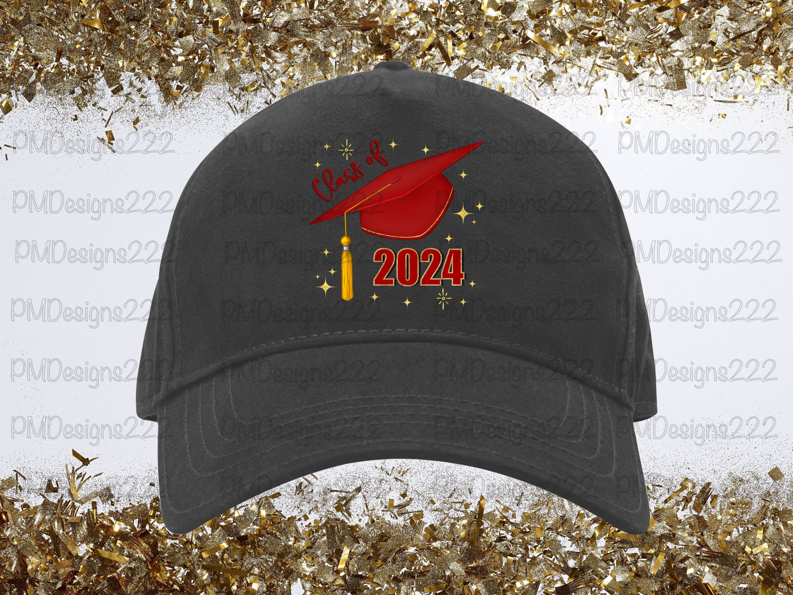 Red Class of 2024 Png, Senior 2024 Png, Graduation 2024 Sublimation ...