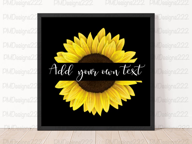 Sunflower Png for Sublimation, Sunflower Clipart, Hand Drawn Sunflower ...