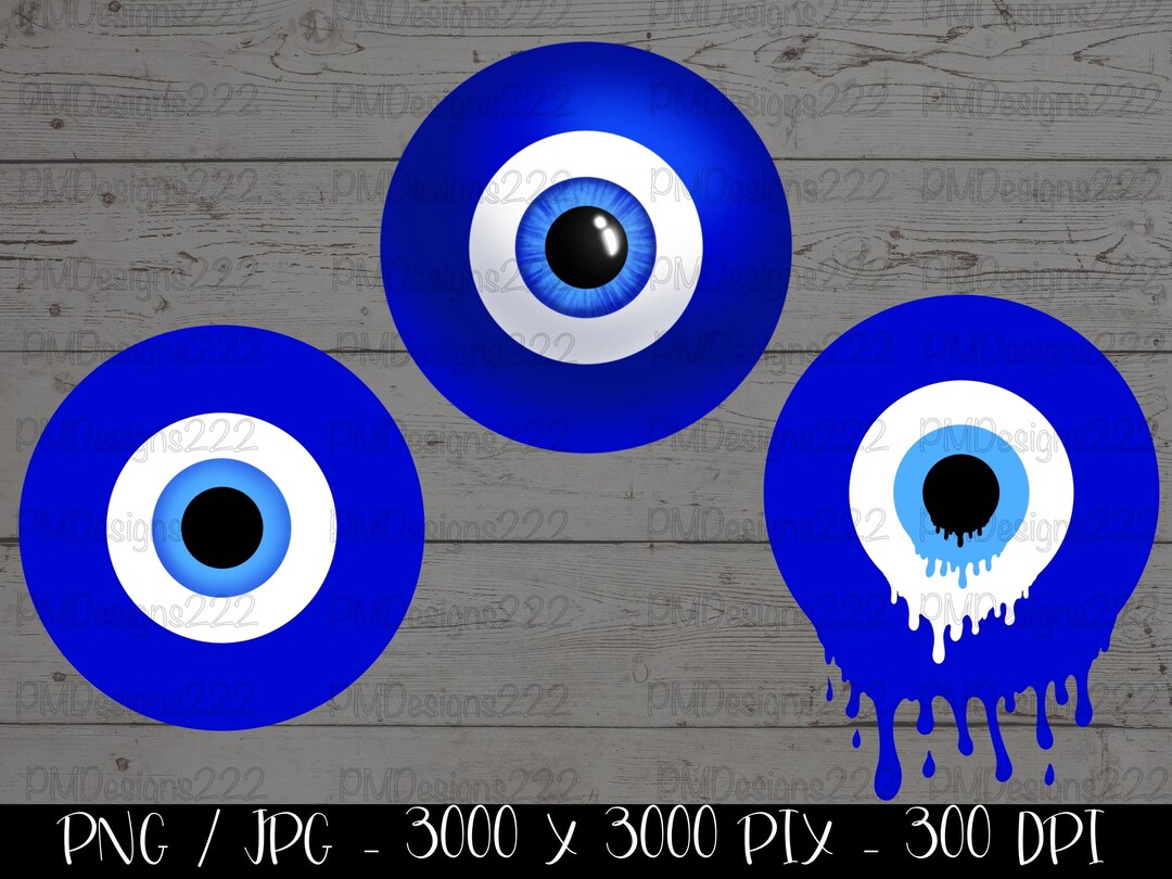 Evil Eye Sublimation Graphics, Melting Evil Eye Png, Empath Protection ...
