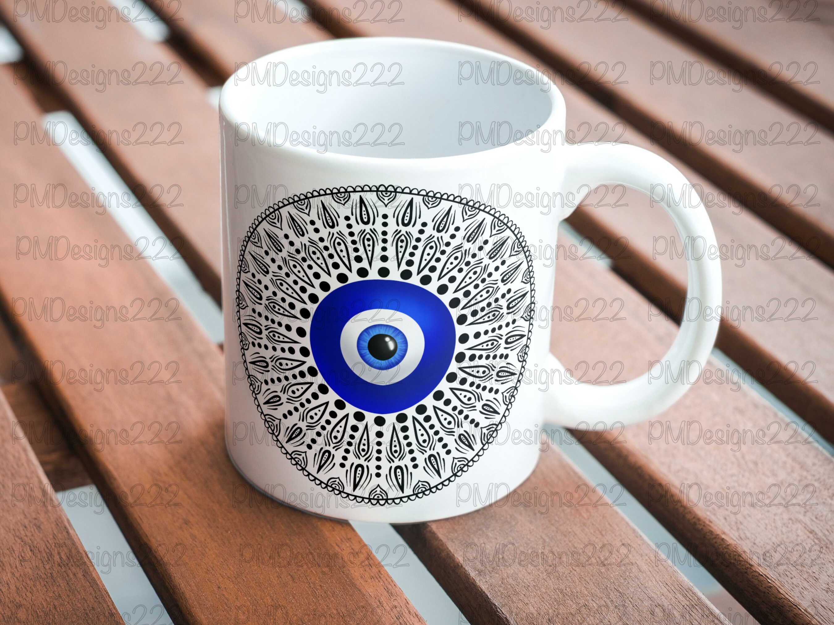 Black Evil Eye Mandala Png, Evil Eye Wall Art, Empath Protection ...