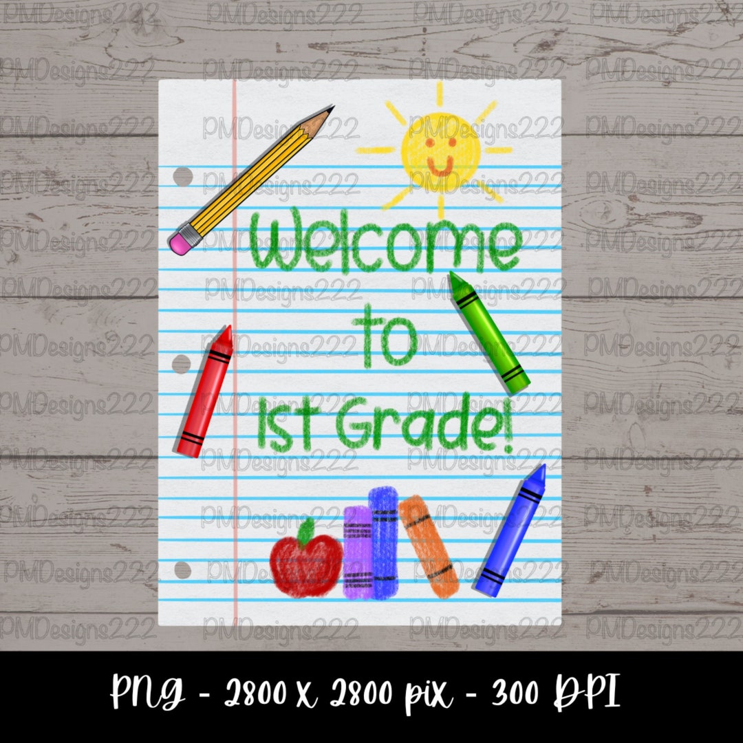 Back to School Sign Printable, Back to School Flyer, Welcome to 1st ...