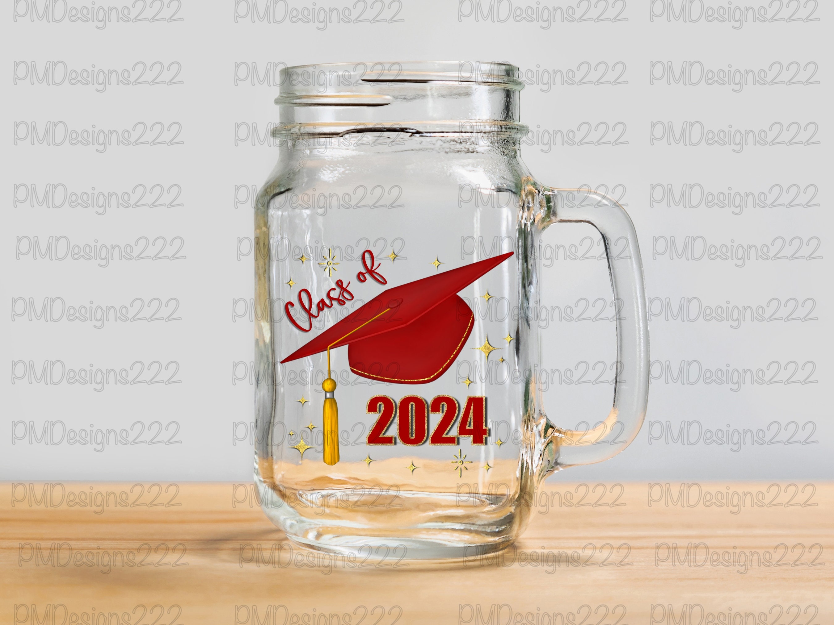 Red Class of 2024 Png, Senior 2024 Png, Graduation 2024 Sublimation ...