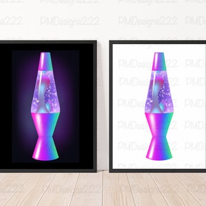 Lava Lamp PNG, Retro Clipart, 90s Png, Lava Lamp Print, Trippy Lava ...