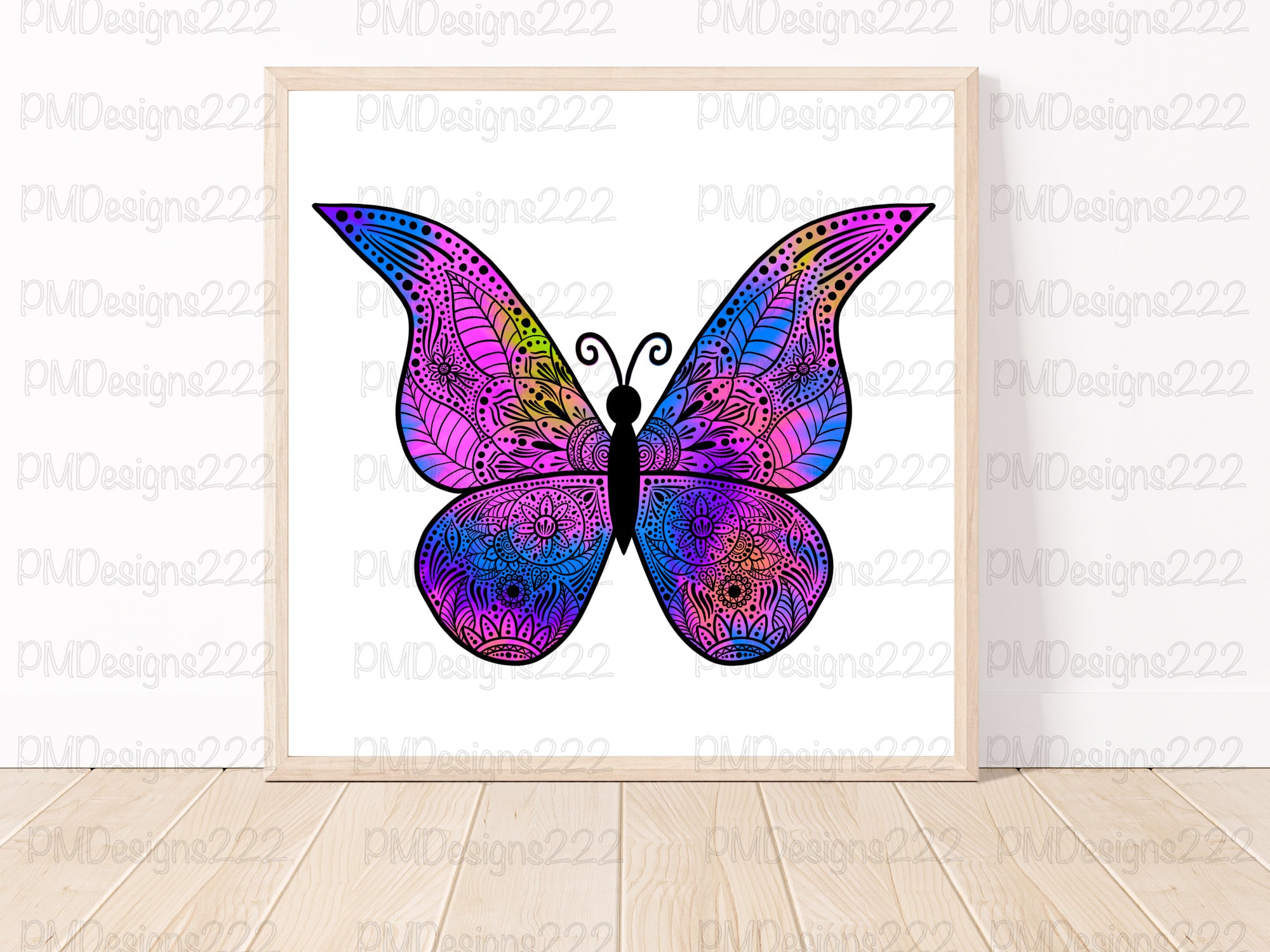 Tie Dye Png Tie Dye Clipart Butterfly Png Mandala Png - Etsy