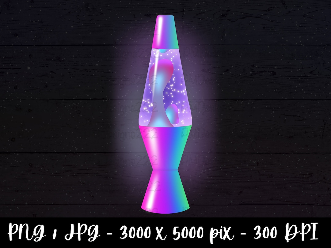 Lava Lamp PNG, Retro Clipart, 90s Png, Lava Lamp Print, Trippy Lava ...