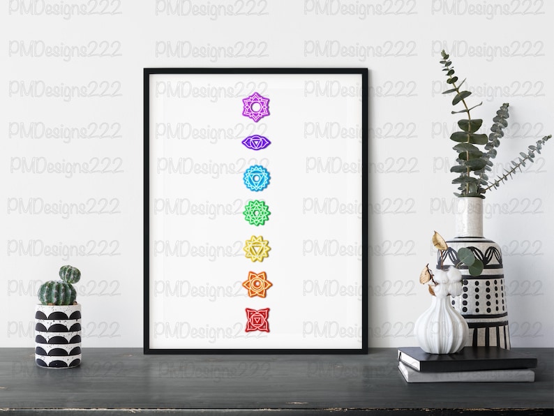 Namaste/chakra Symbols PNG, JPEG Printable Digital Download - Etsy